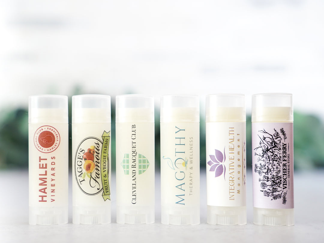 Custom Lip Balms for Businesses | Branded Corporate Gifts – Little ...